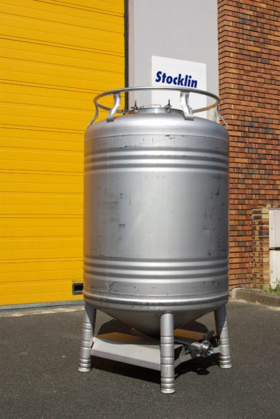 Container inox 1000 L - Stocklin logistics
